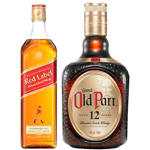 Whisky Grand Old Parr 1 Litro + Whisky | Extra