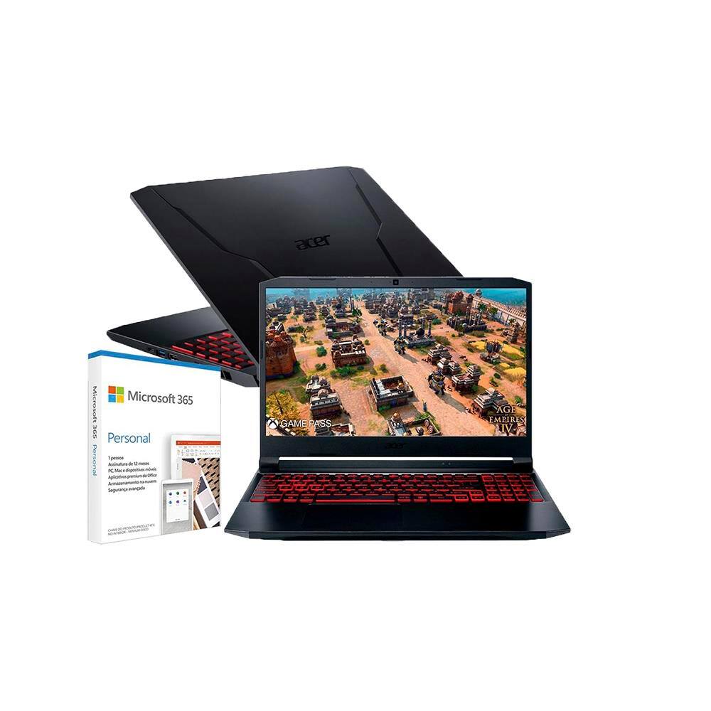 Notebook gamer acer nitro 5 intel core i7 16gb 512gb ssd nvidia geforce ...