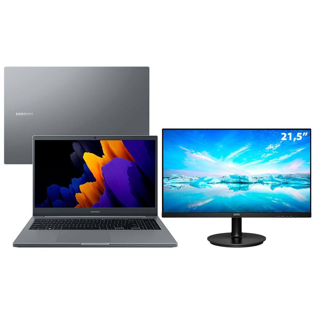 Notebook samsung intel core i3 4gb 256gb ssd windows 11 | Extra