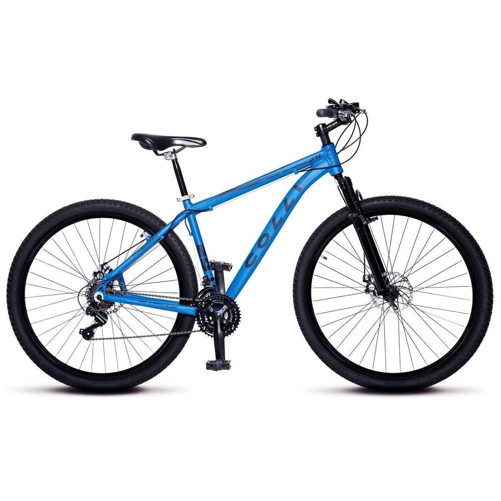 Bicicleta colli duster mtb aluminio kit shimano a29 freio a disco 21m ...