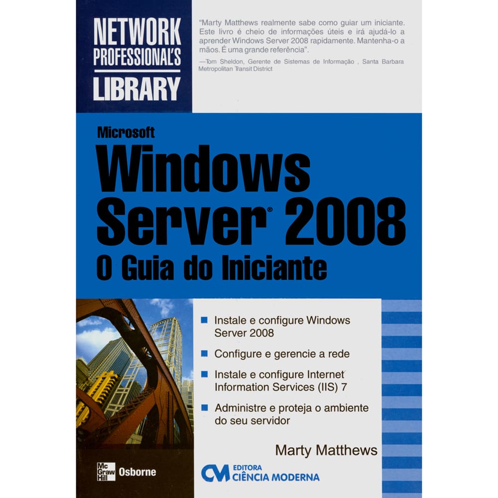 Livro - Microsoft Windows Server 2008 - Marty | Extra