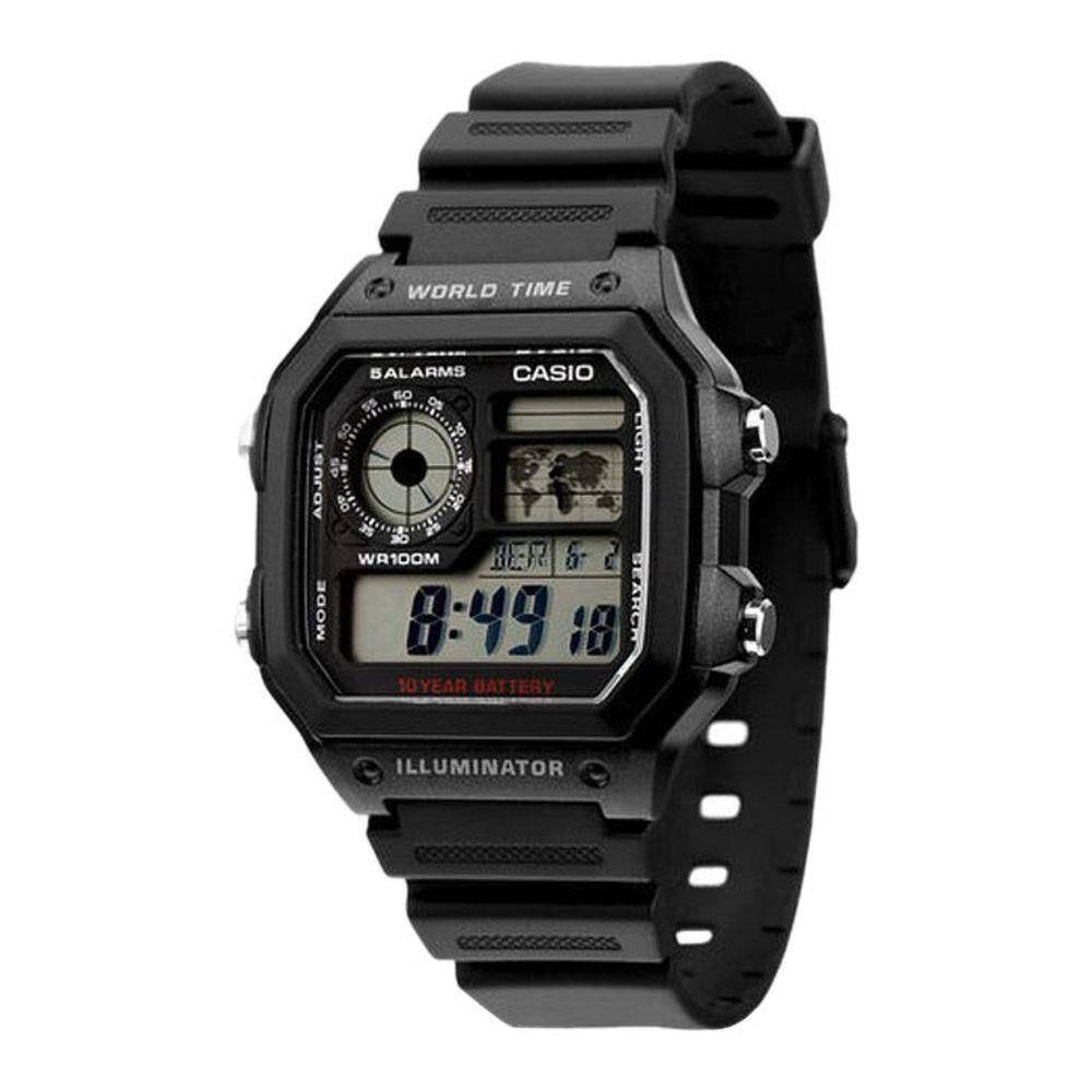 Relogio casio digital masculino ae1200wh | Extra