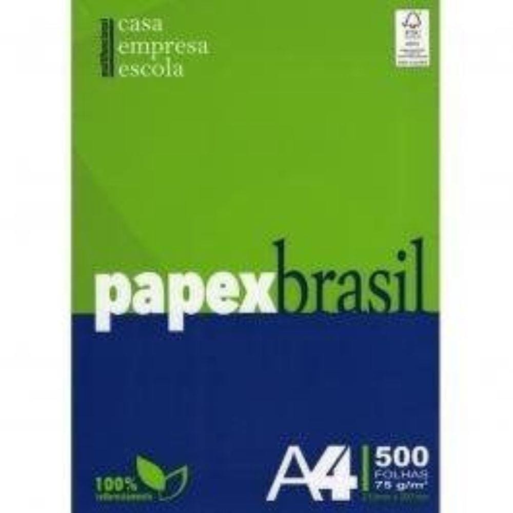 Resma de papel a4 com 200 folhas | Extra