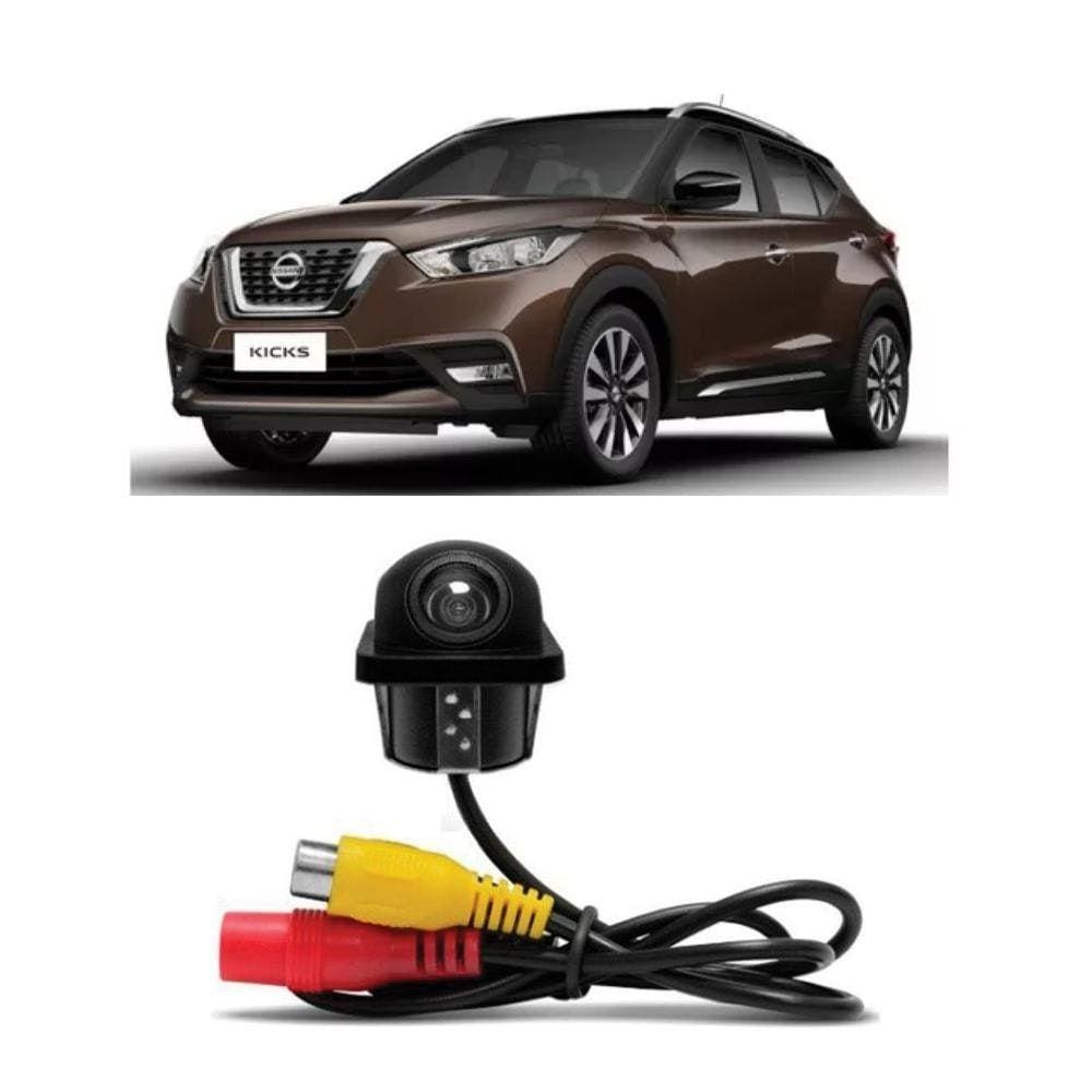 Central multimidia camera de re e frontal o nissan kicks 2022 | Extra