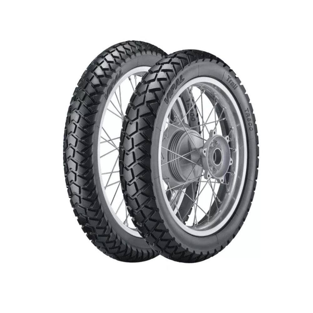 Par pneu yamaha tdm 225 410 18 90 90 19 tr300 vipal | Extra