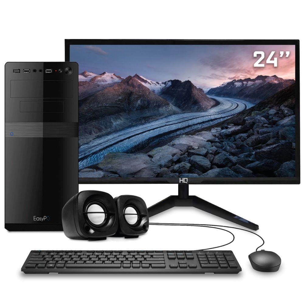 Computador Desktop Completo com Monitor 19.5" HDMI Intel Core i3 8GB HD ...