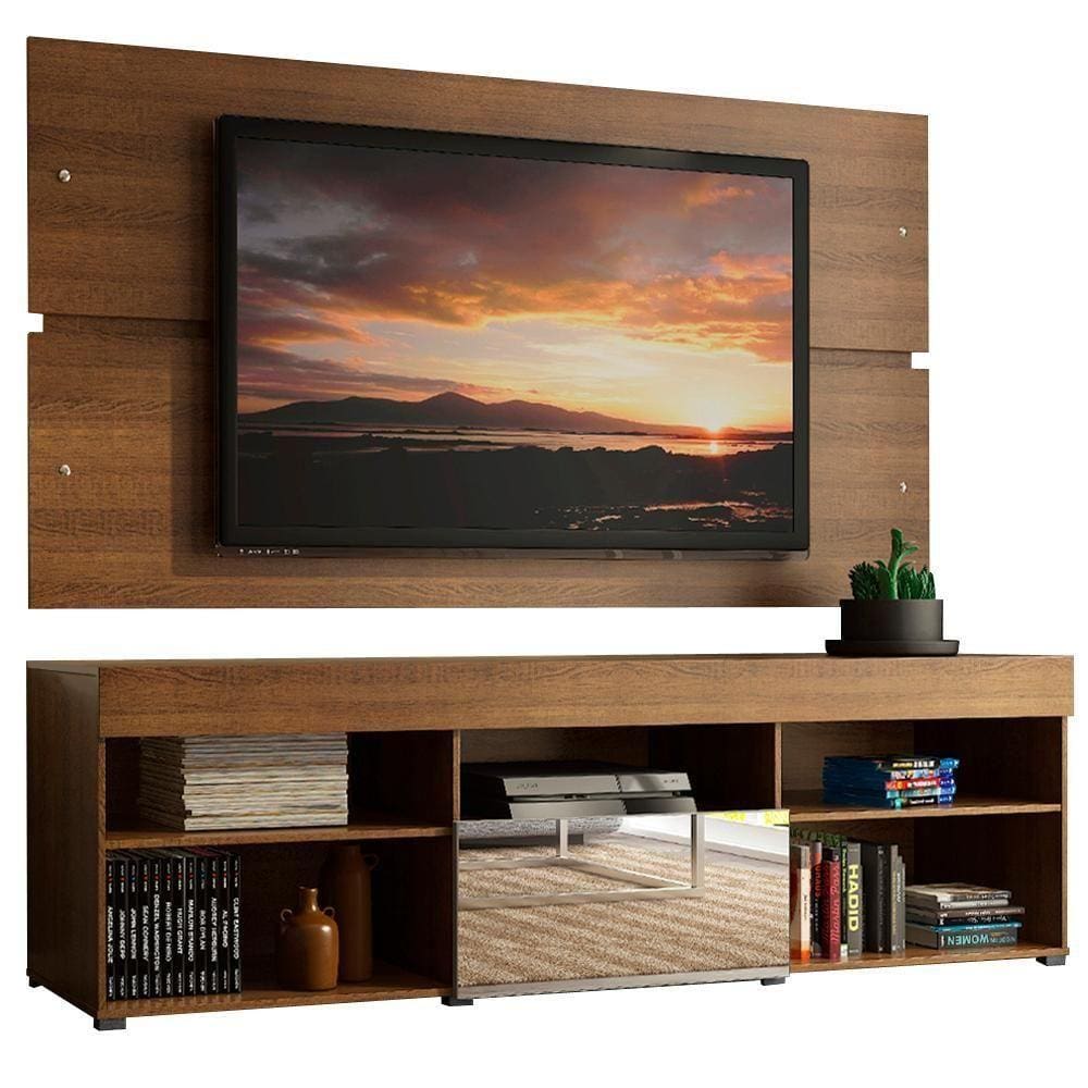 Rack com pe rodinhas painel tv ate 65 polegadas | Extra