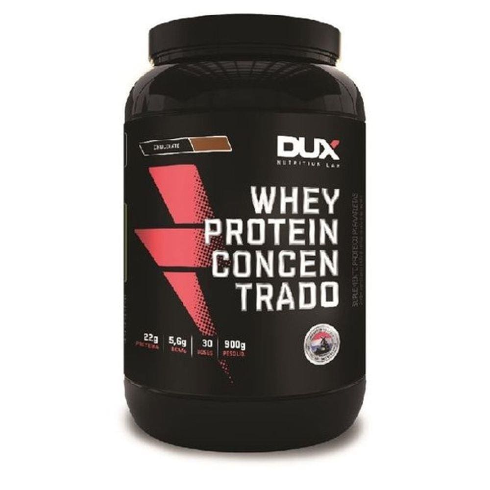 Whey protein concentrado 1800g refil banana dux nutrition dux nutrition ...