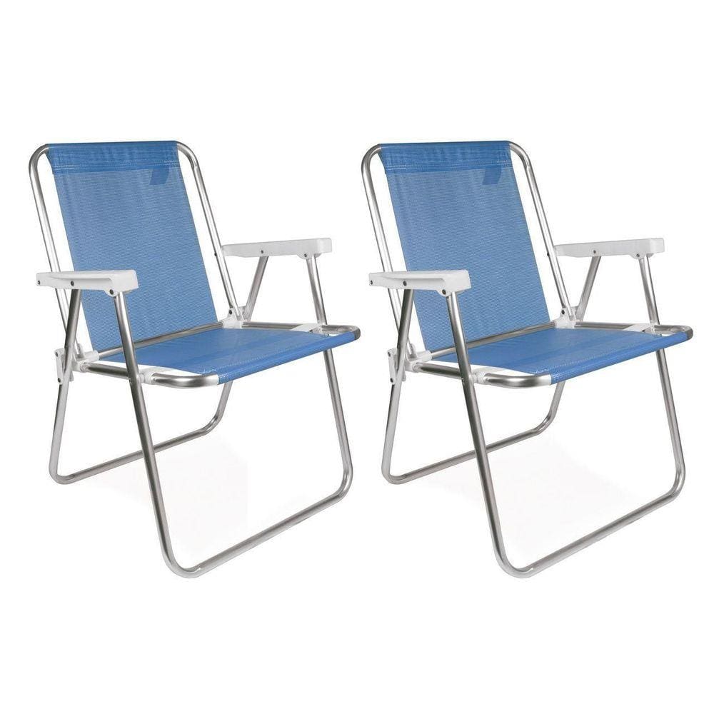 Cadeira praia aluminio mor 110 kilos | Extra