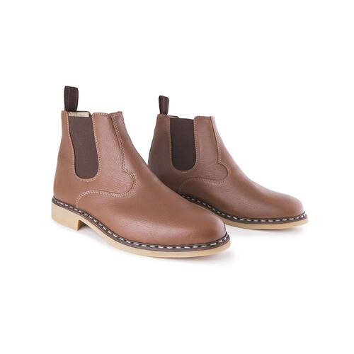 Botina Vira Francesa Costurada a Mão Ivan | Extra