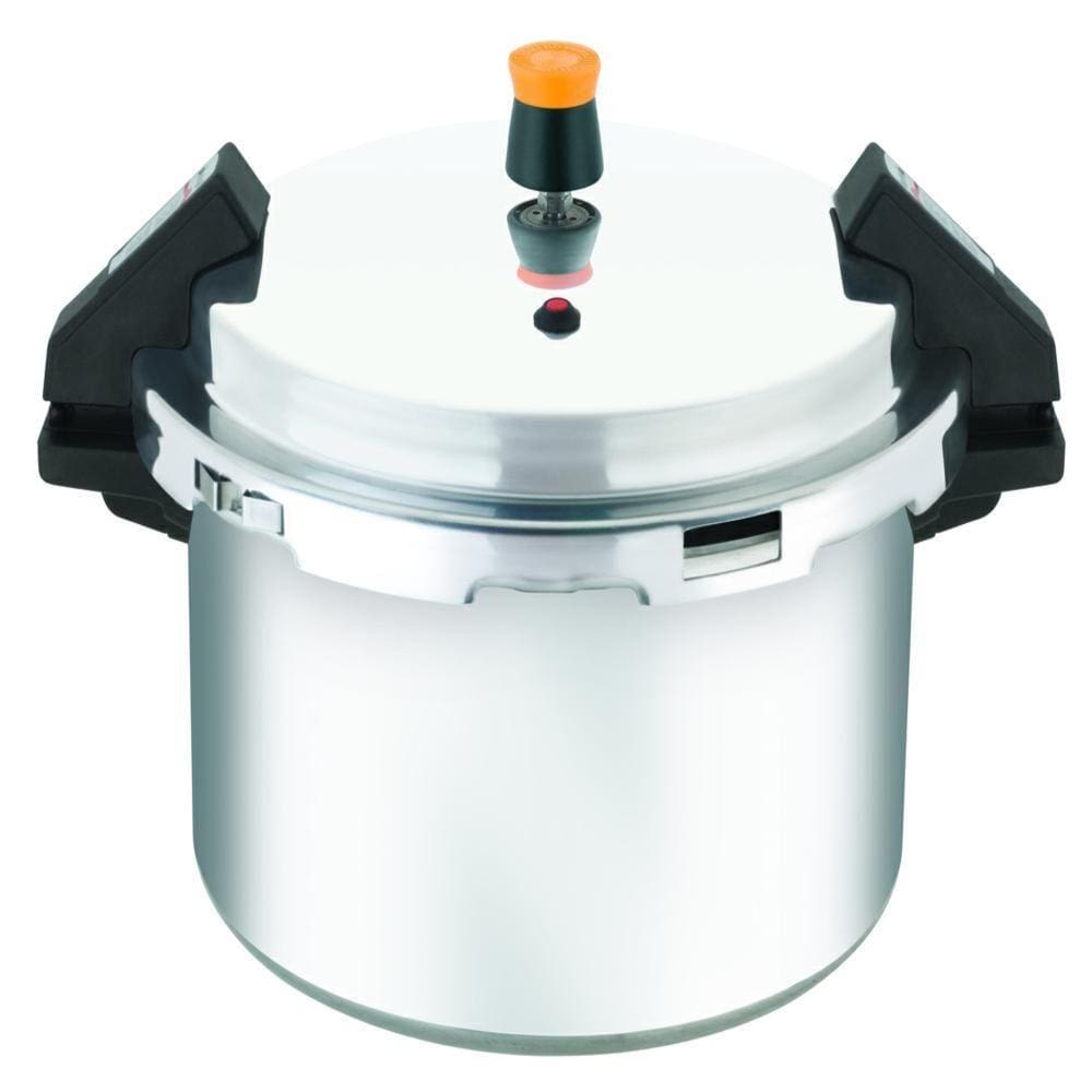 Panela pressao 45l polida turbo top com fechamento externo rochedo | Extra