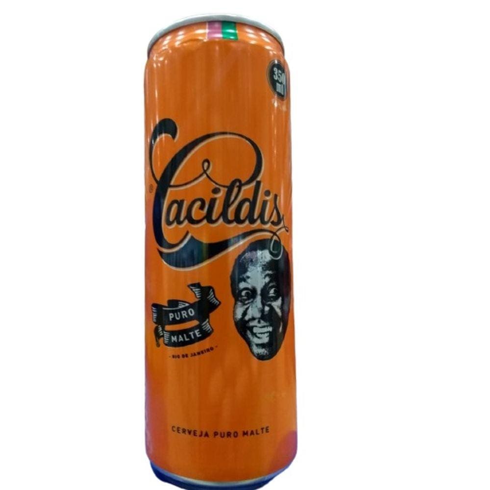 Cerveja ampolis cacildis do mussum lata 350ml | Extra