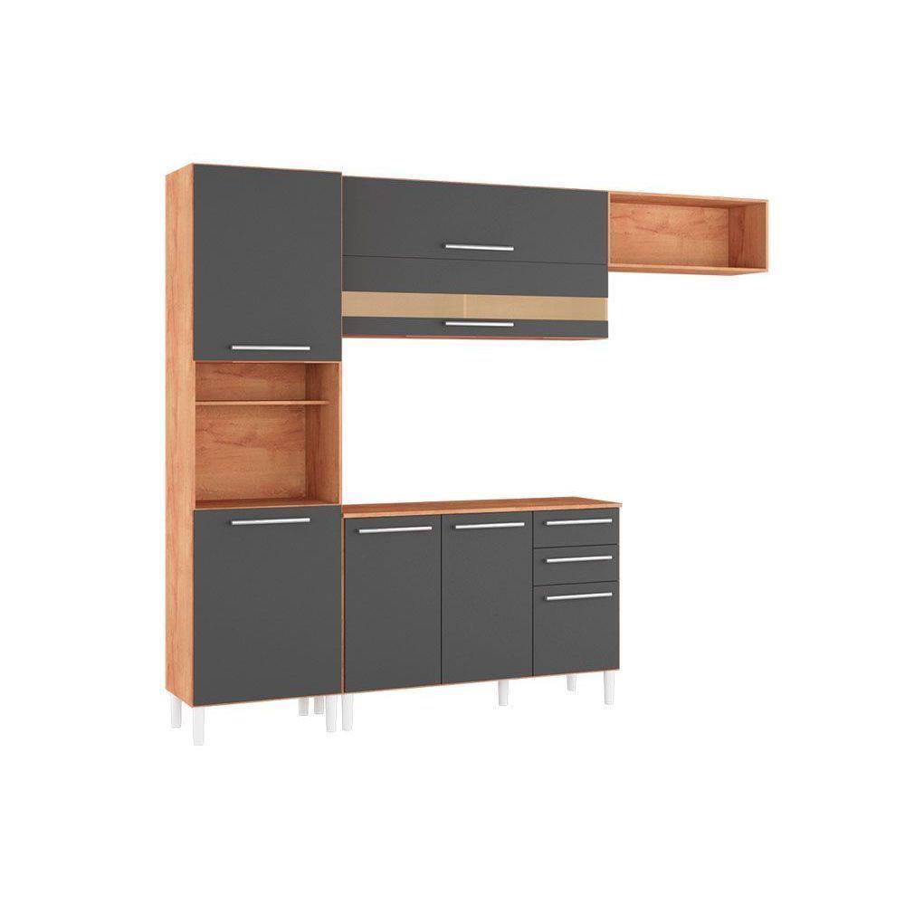 Cozinha completa cor chumbo | Extra