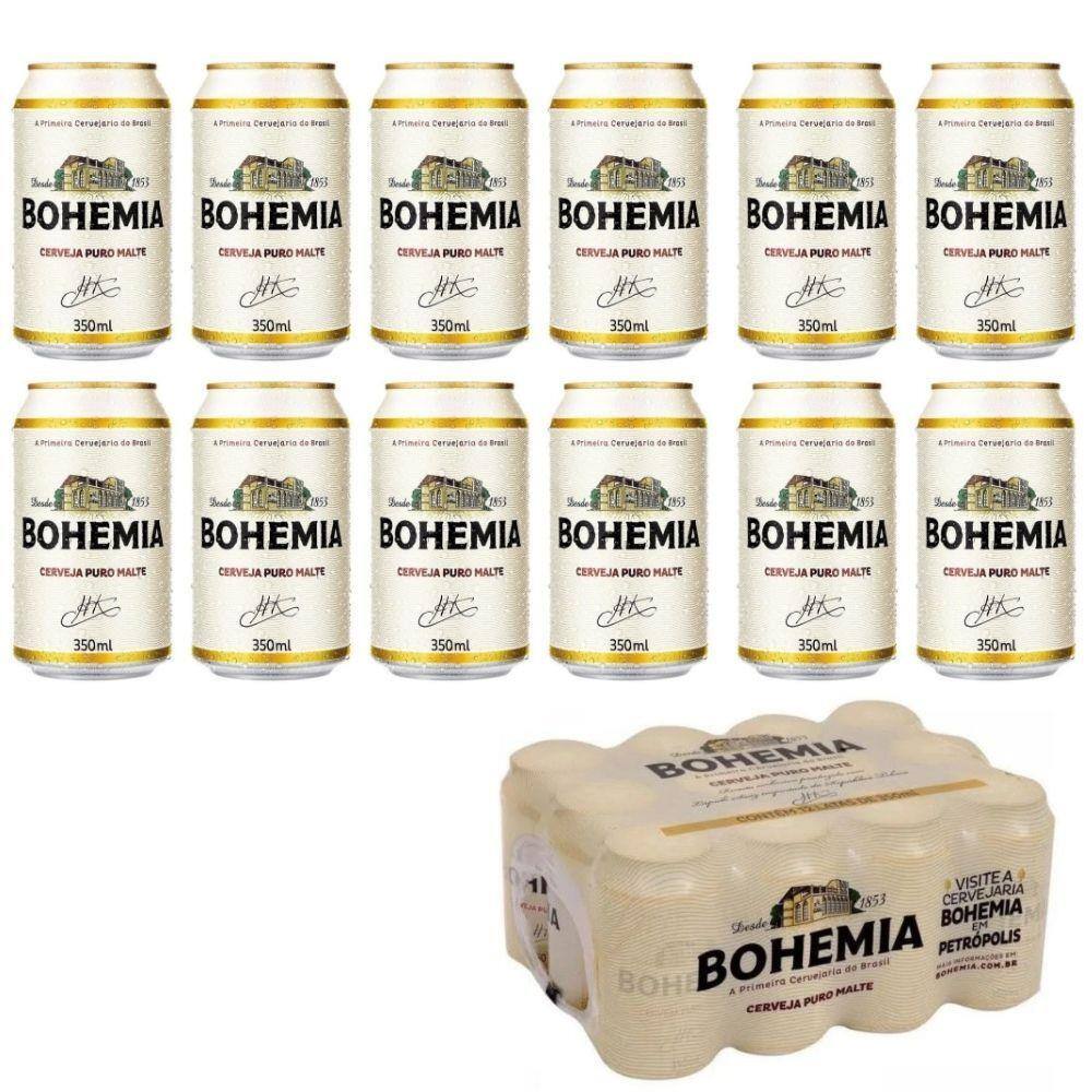 Cerveja bohemia lata 350ml | extra | Extra