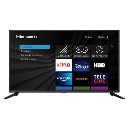 Smart TV LED 42 Philco Full HD Wi-Fi 3 HDMI 2 USB PTV42G52RCF ...