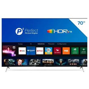 Tv philips 70 polegadas 4k | Extra