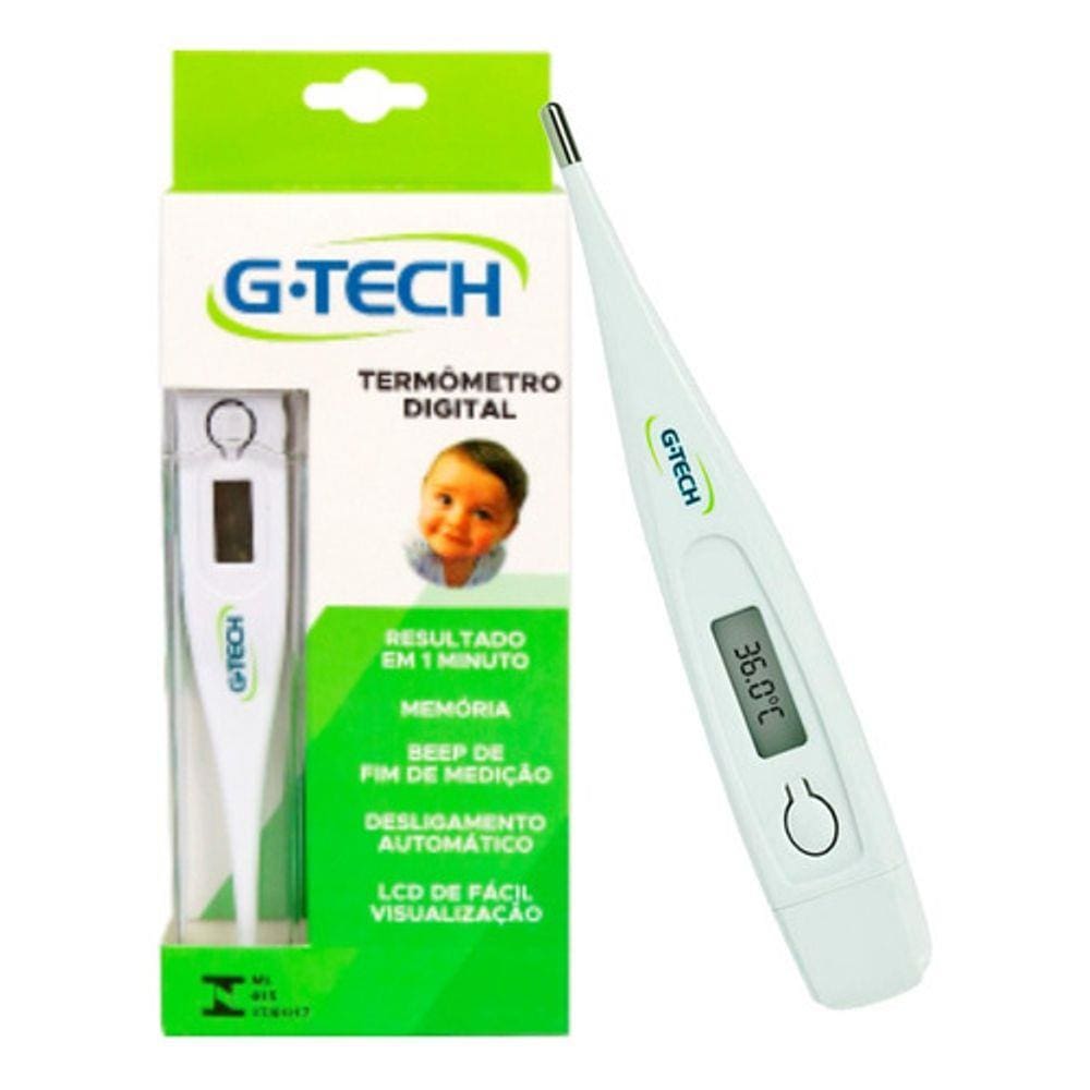 Termômetro digital g tech branco | Extra