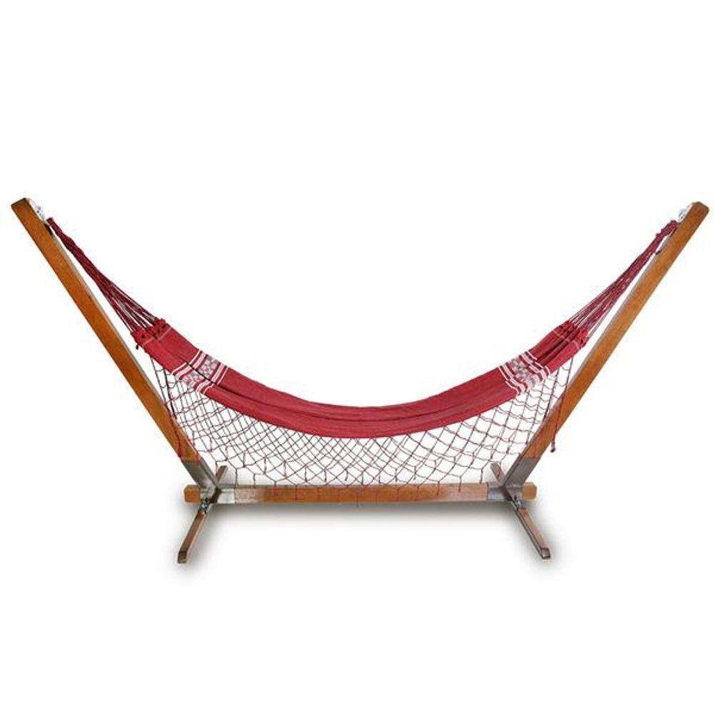 Rede descanso com suporte madeira | Extra