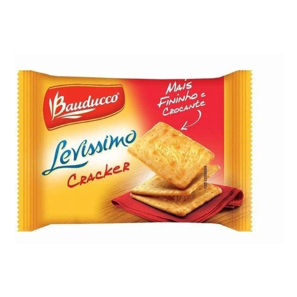 Biscoito cream cracker bauducco caixa com 120 saches | Extra