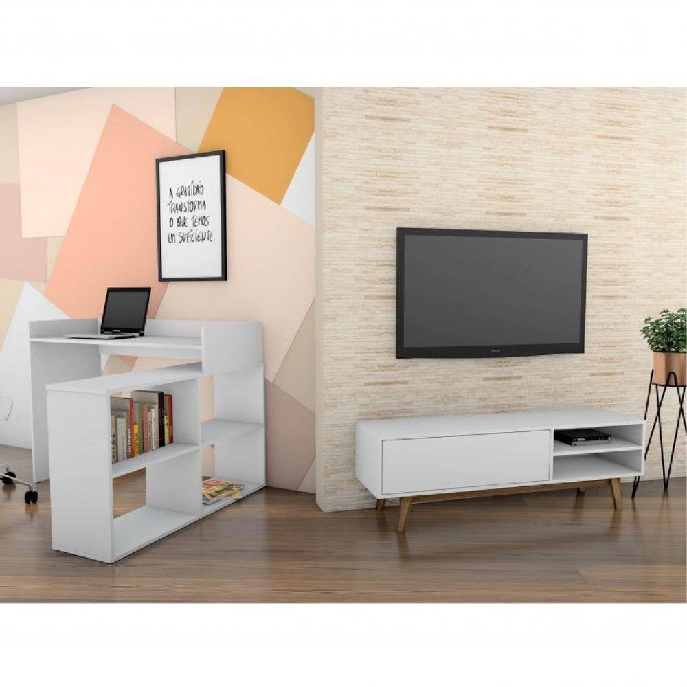 Escrivaninha rack tv | Extra