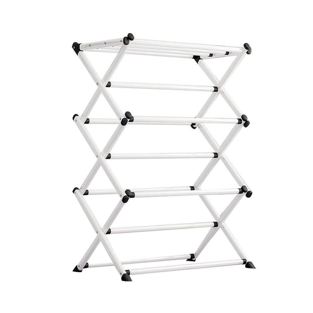 Varal de roupas chao grande dobravel compacto altura 1 | Extra