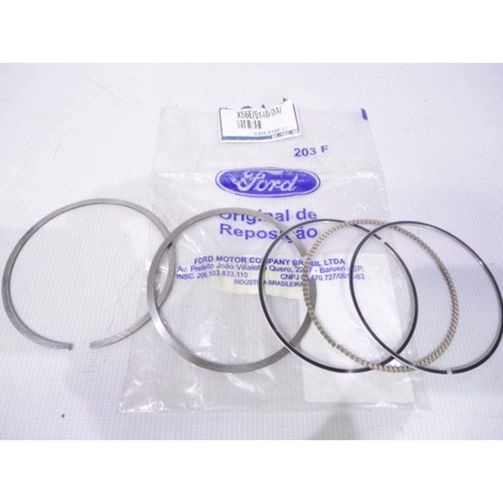 Jogo pistao e aneis fiesta ka focus 16 8v zetec rocam std | Extra