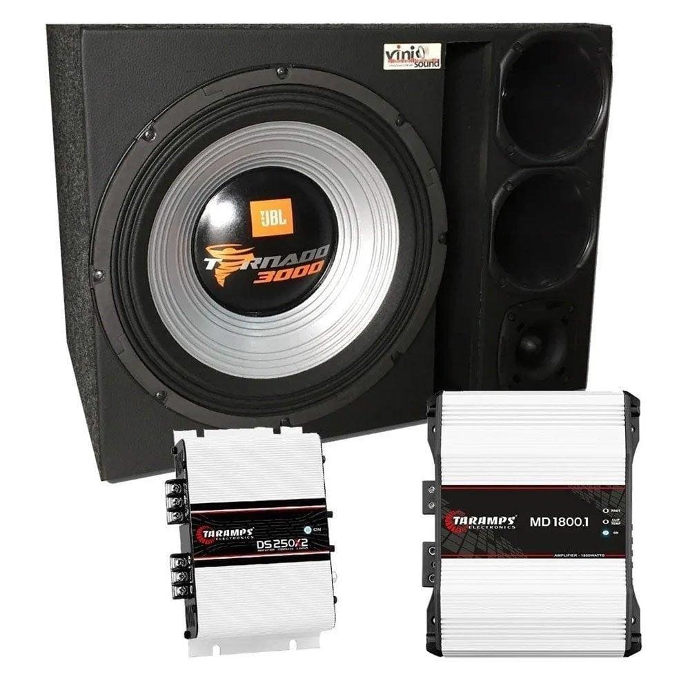 Caixa som subwoofer seco automotivo | Extra
