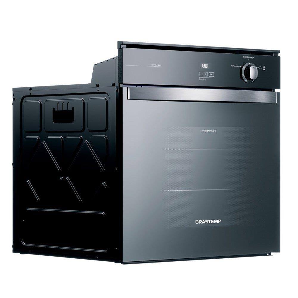 Forno embutir brastemp inox a gas | Extra
