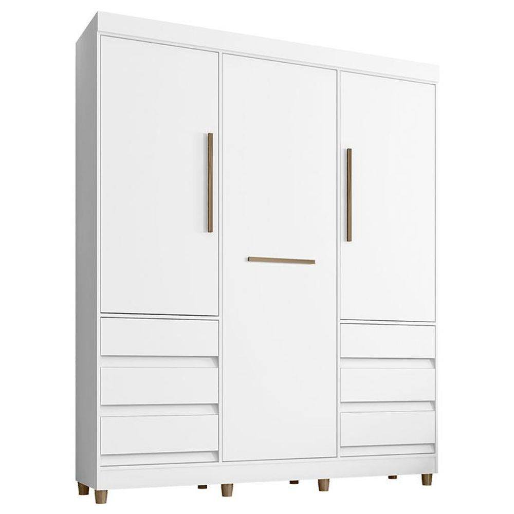 Guarda roupa simples casal com pes | Extra