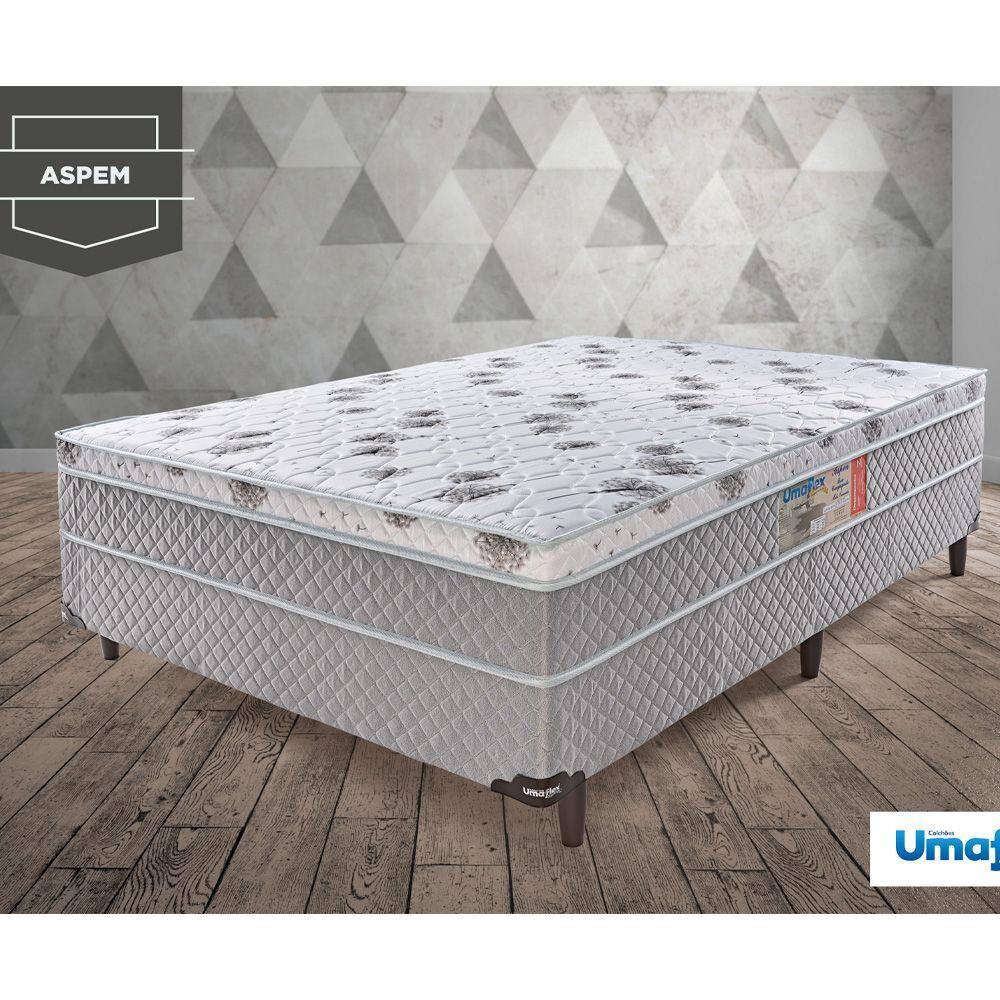 Cama box conjugado casal umaflex veroba com molas ensacadas | Extra