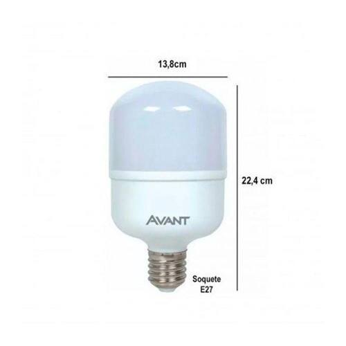 Lampada Led 50W Luz Branca Fria | Extra