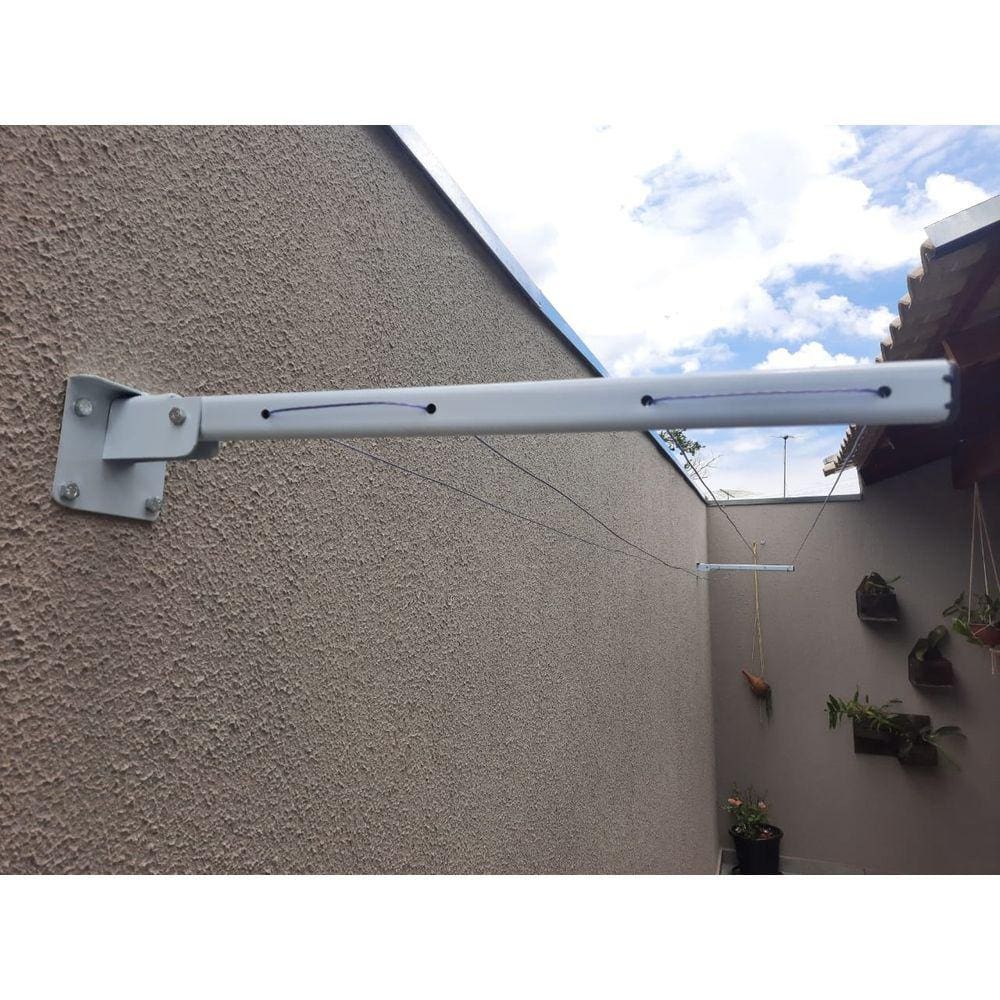 Varal retratil em aco inox cromado | Extra