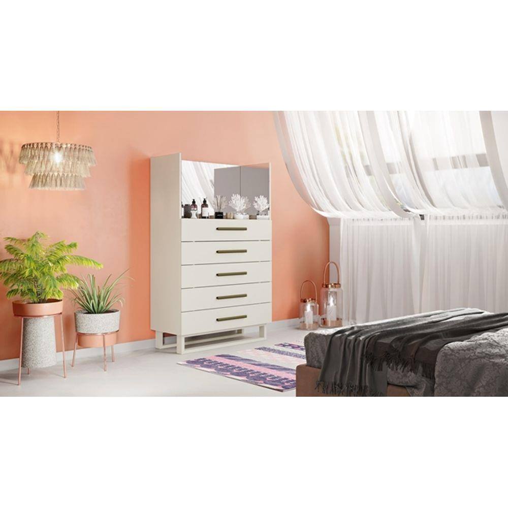 Comoda com espelho 100 mdf | Extra