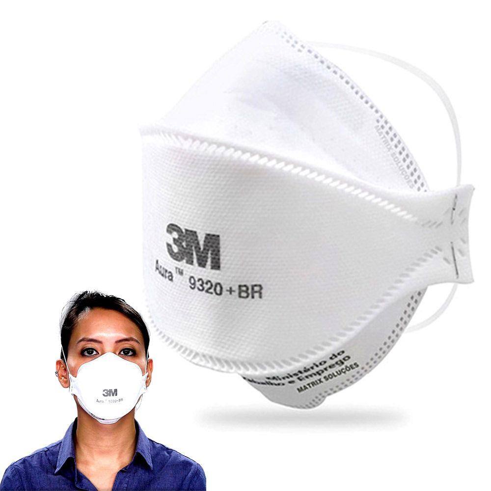 Respirador descartavel concha pff2 3m | Extra