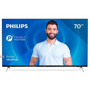 Tv philips 70 polegadas 4k | Extra