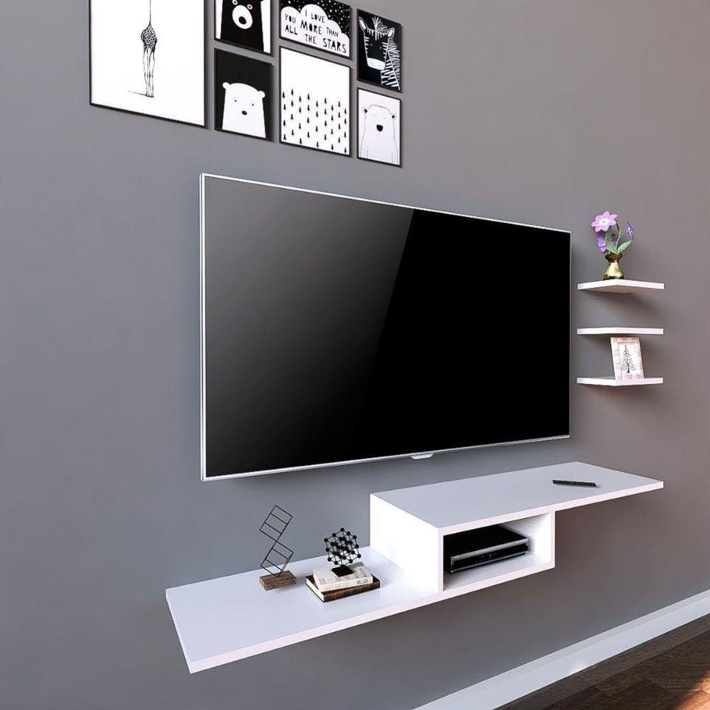 Painel sem rack tv 65 polegadas | Extra