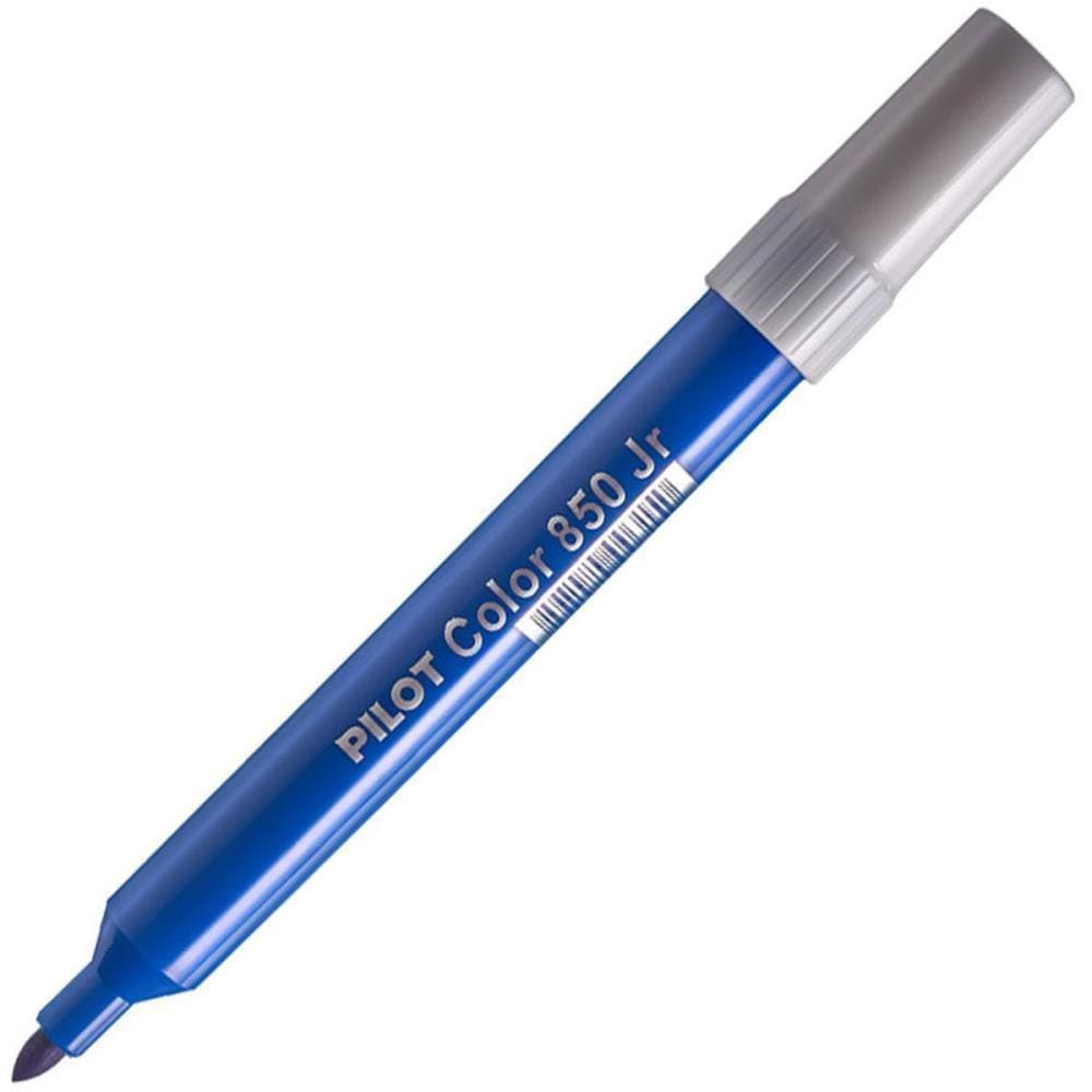 Caneta hidrografica pilot color 850 jr azul 12 unidades | Extra