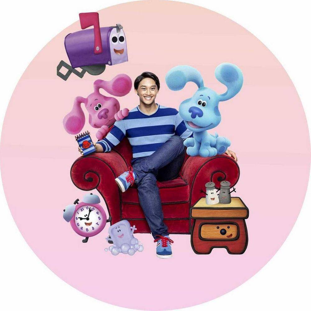 Painel redondo bluey | Extra