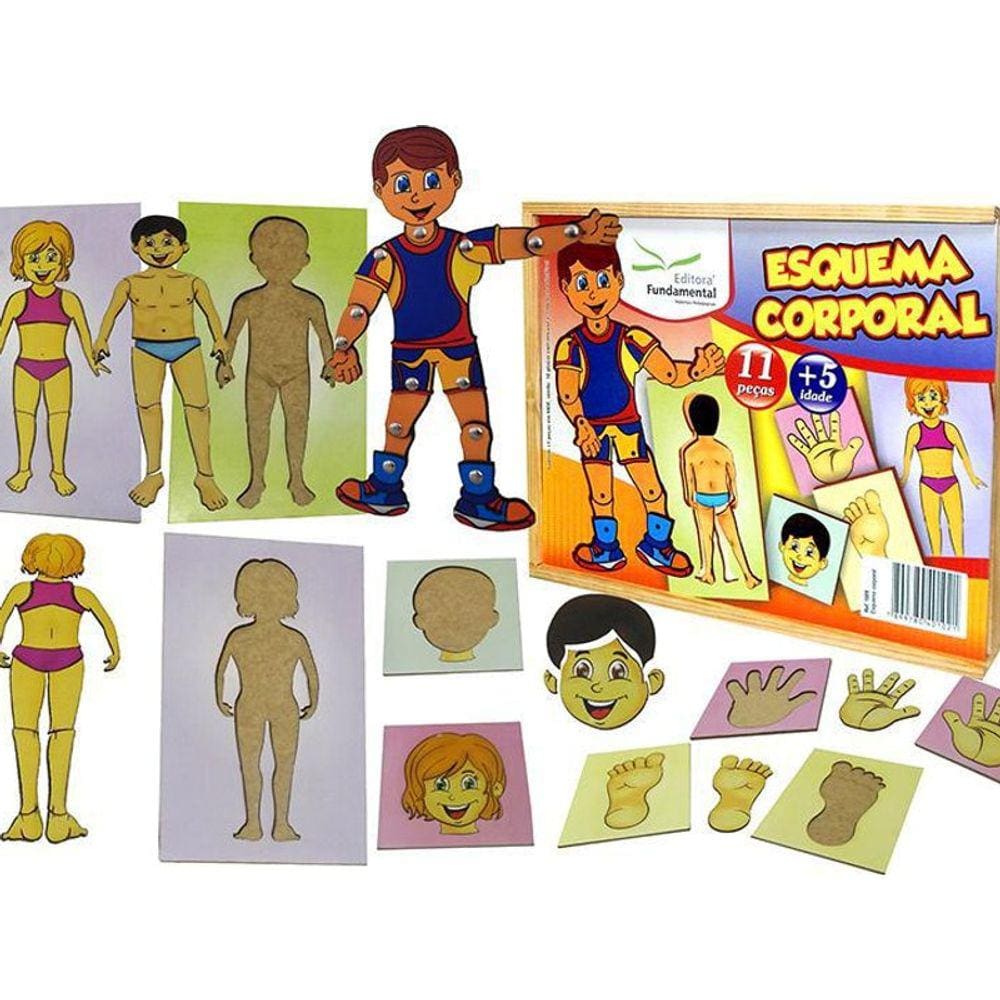 Esquema corporal em eva | Black Friday Extra