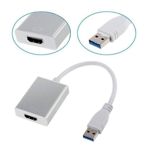 Cabo Adaptador Conversor Usb Hdmi 1080p | Extra