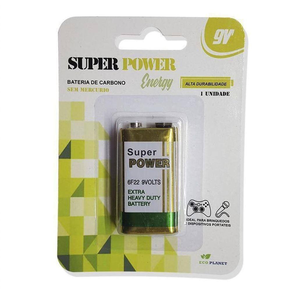 Bateria 9V super power | Extra
