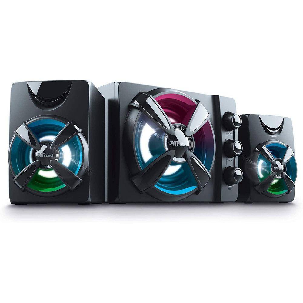 Caixa som e subwoofer gamer redragon toccata rgb gs700 | Extra