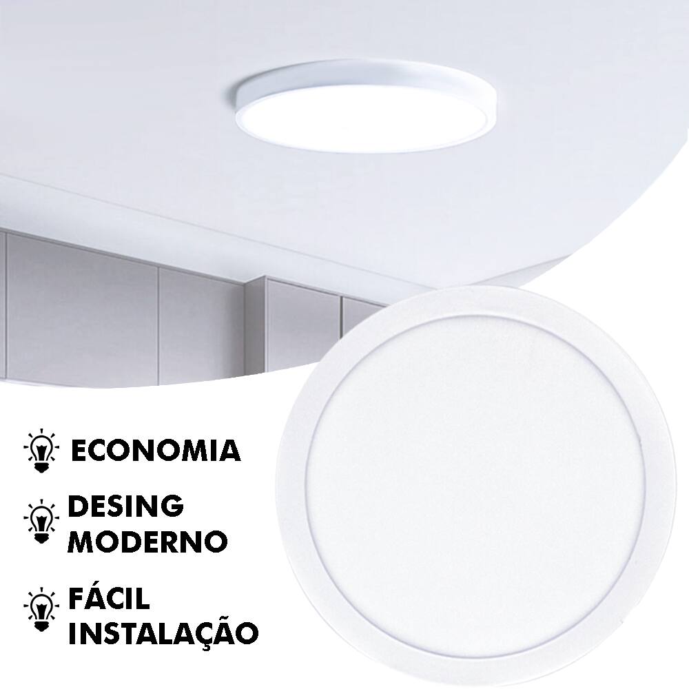 Painel led teto gesso | Extra