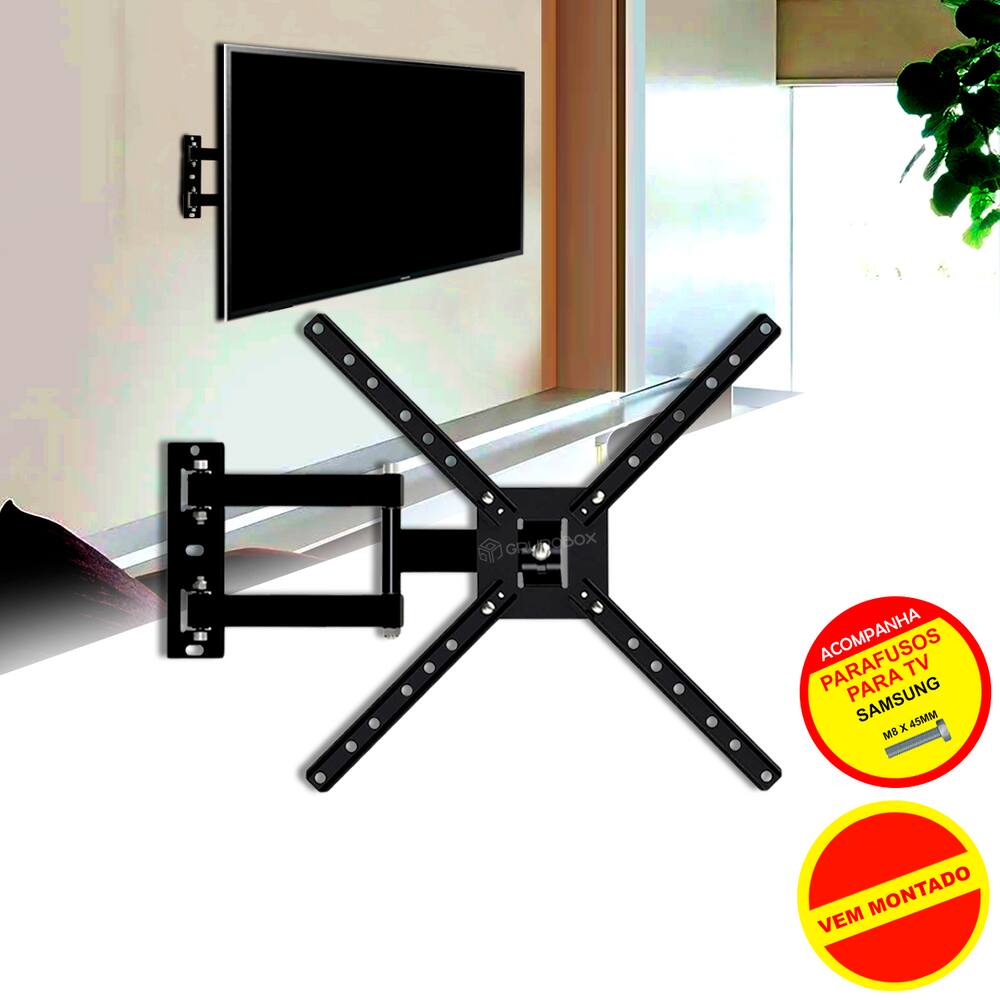 Suporte articulado tv 65 polegadas | Extra