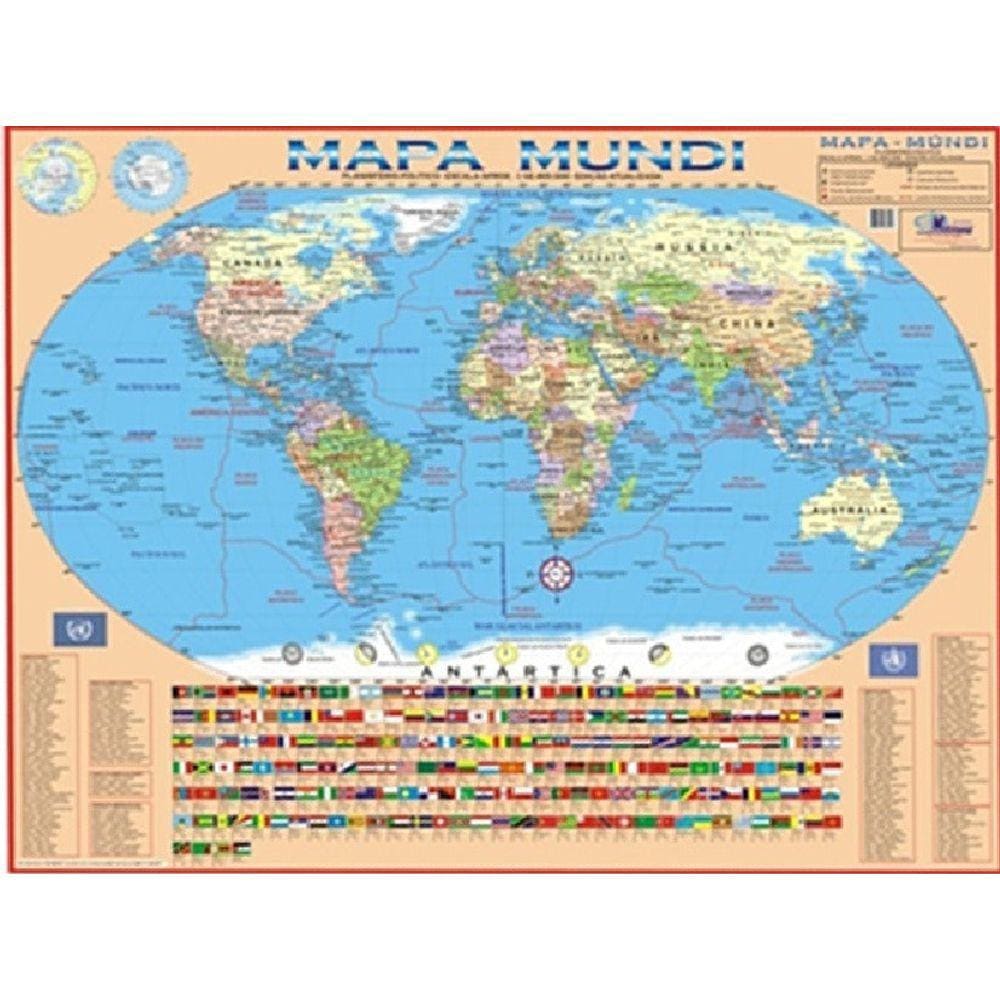 Mapa mundi atualizado 2020 para imprimir | Extra