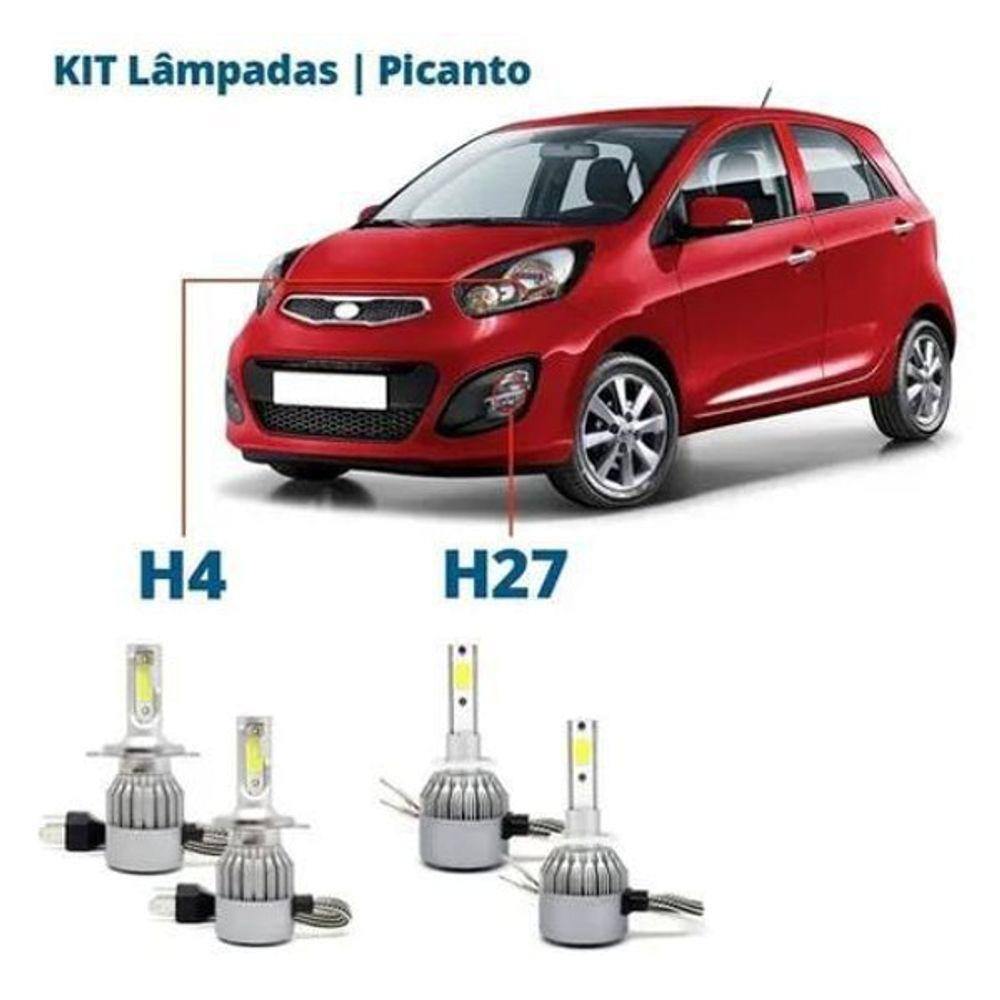 Farol de milha kia picanto 2011 | Extra
