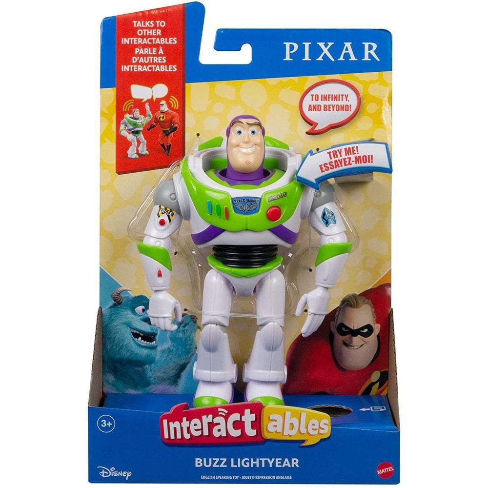 Boneco buzz lightyear interativo toy story disney mattel | Extra