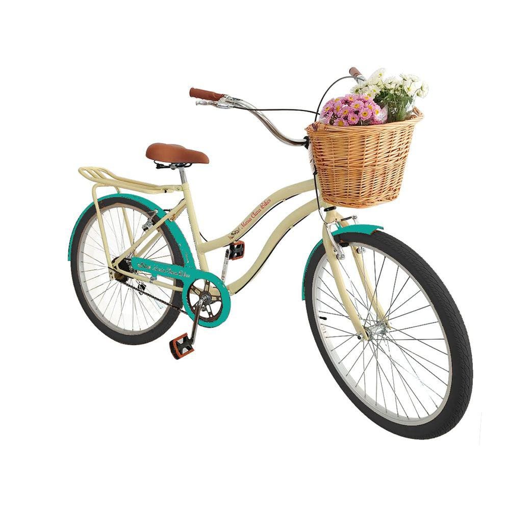 Bicicleta aro 26 aluminio feminina retro | Extra