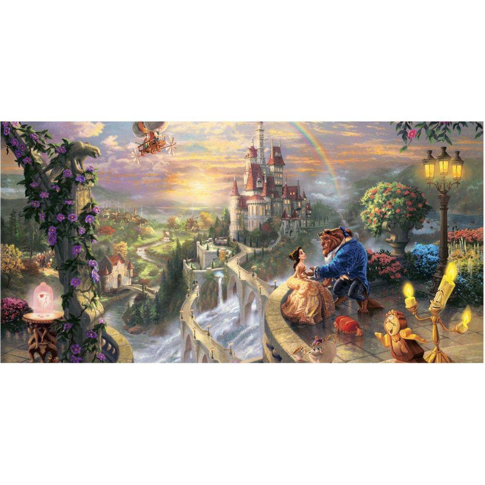 Painel decoracao a bela e a fera | Extra