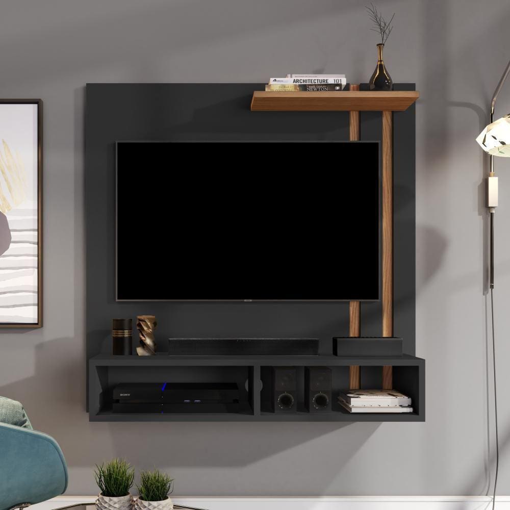 Painel tv 32 polegadas preto nature | Extra